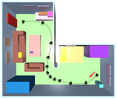 SceneCraft: Layout-Guided 3D Scene Generation